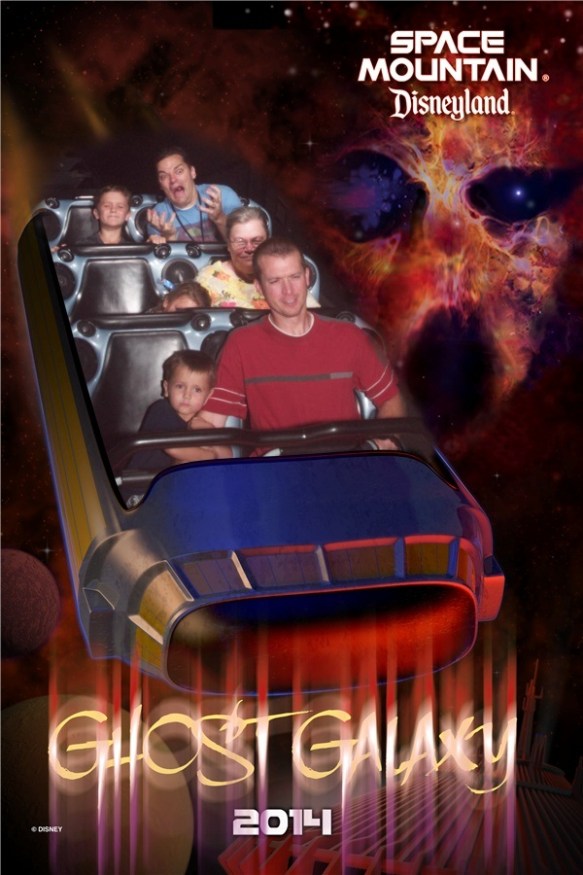 Space Mountain Ghost Galaxy Disneyland